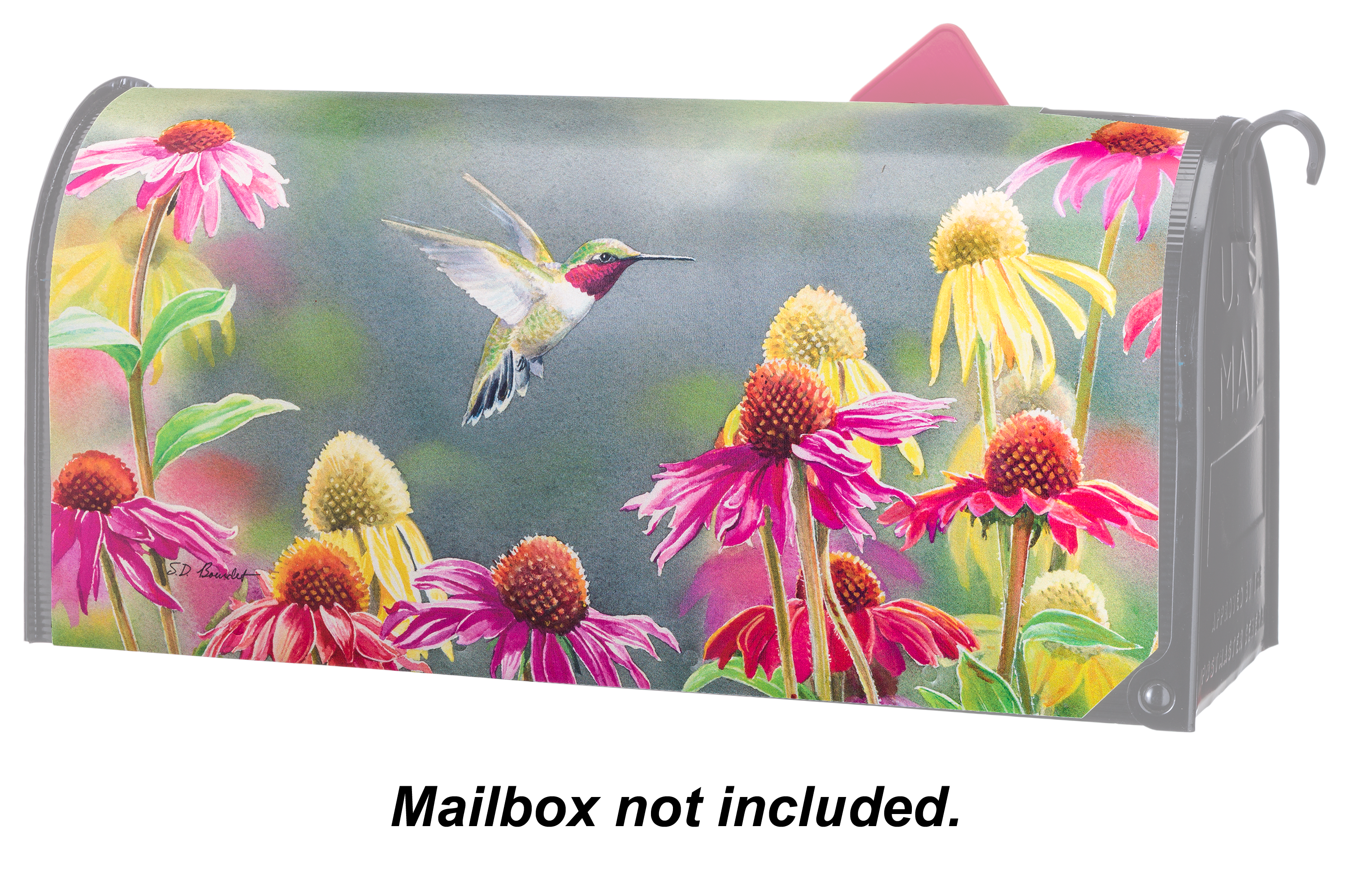 Studio M MailWraps Hummingbird Heaven Magnetic Mailbox Cover by S.D ...